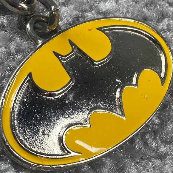 Jewelry | Batman Pendant Medal Medallion 1999 Dc Comics Yellow Enamel ...